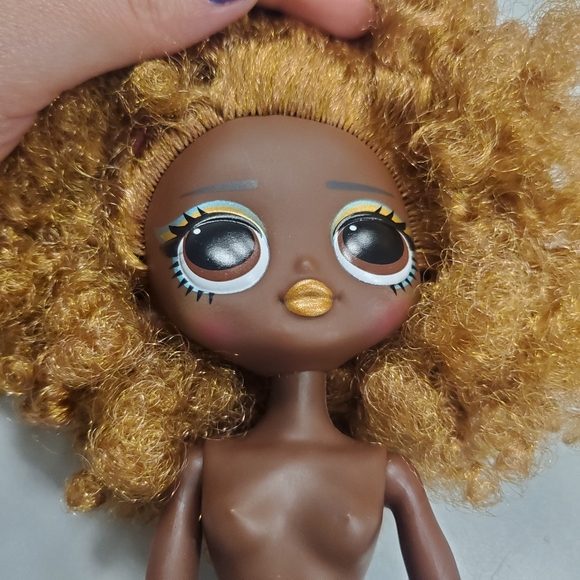 Toys | Lol Surprise Dolls Omg Doll Royal Bee Girl Big Sis Doll Curly ...
